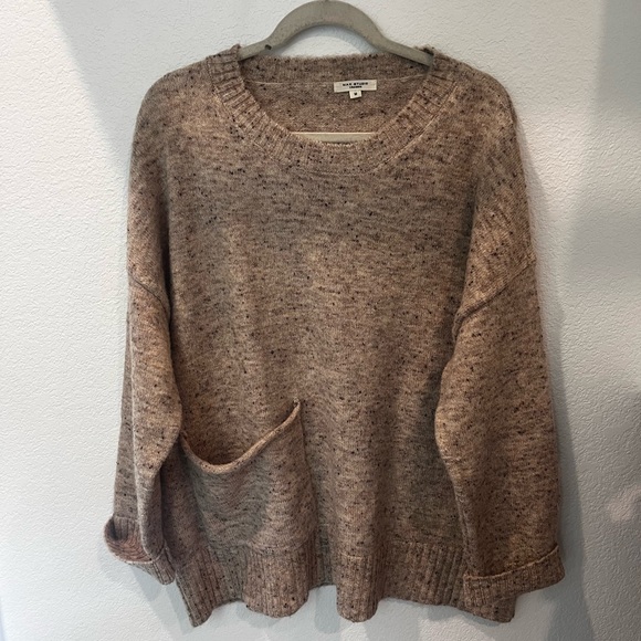 Max Studio | Sweaters | Mac Studios Sweater Tan And Color Long Sleeve ...